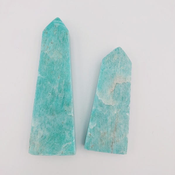 Amazonite prism wand